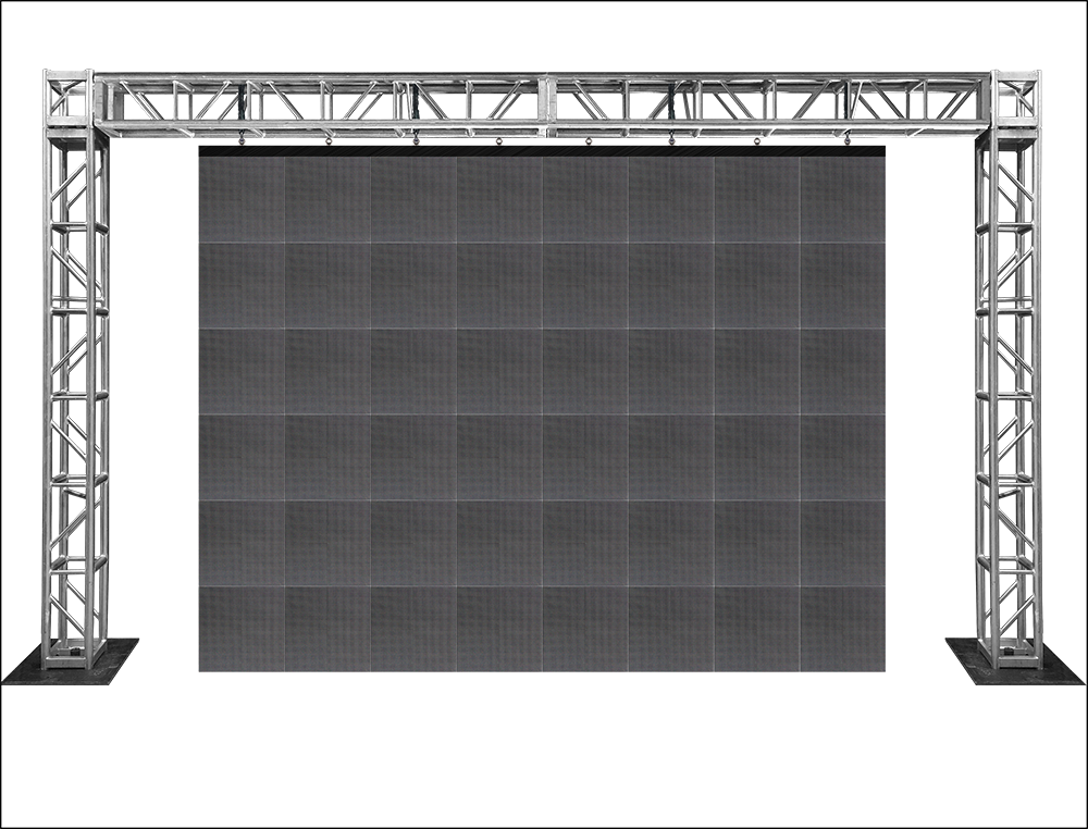 BP Lighting Sound & Video | Rentals | Video | Video Walls | 4:3 Ratio ...